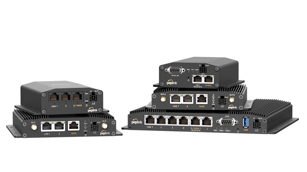 Peplink Cellular Routers – Novotech